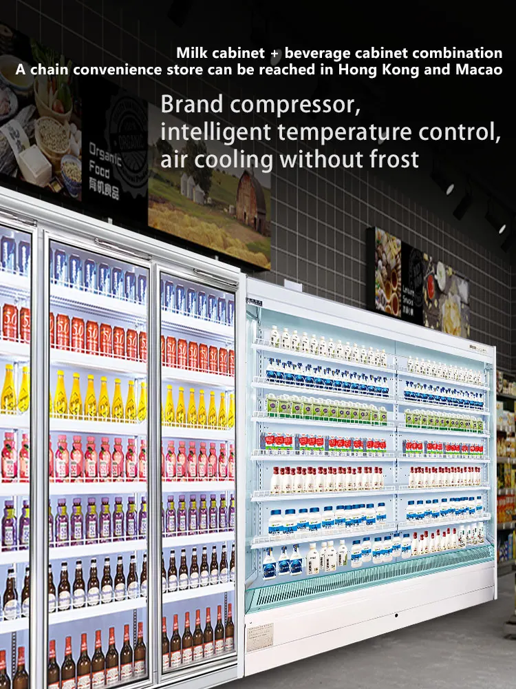 Bindos Custom Convenience Store Equipment Bar Large Capacity Beer ...