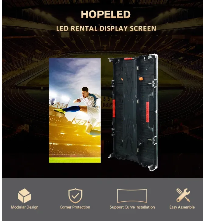 500x500mm LED Video Wall - Seamless Splicing & Brightness