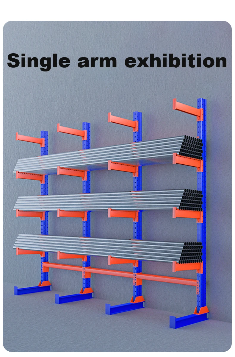 Roll Out Cantilever Racking Pallet Racking Warehouse Storage Heavy Duty ...