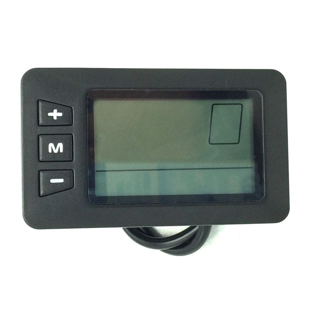 Lcd E-bike Display With Waterproof Connector Electric Bicycle Control Panel Multifunction Ebike ...