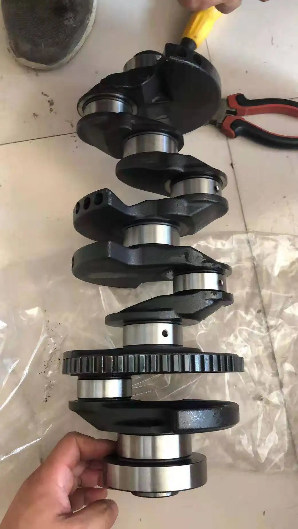 Factory N42 N43 N46 Crankshaft 11217516040 for BMW E46 E90 E60 316 318 ...