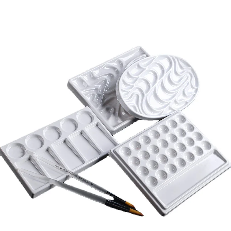 Professional Solid Tone Color Imitated Ceramic Thickened Rectangular ...