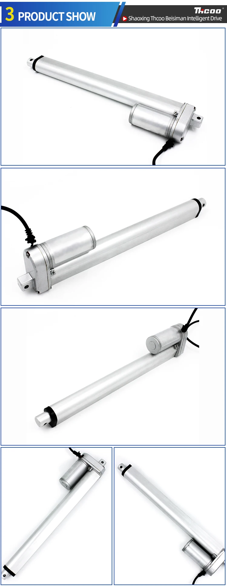 12v 200mm Linear Actuator - Adjustable Standing Desk Camper SKW