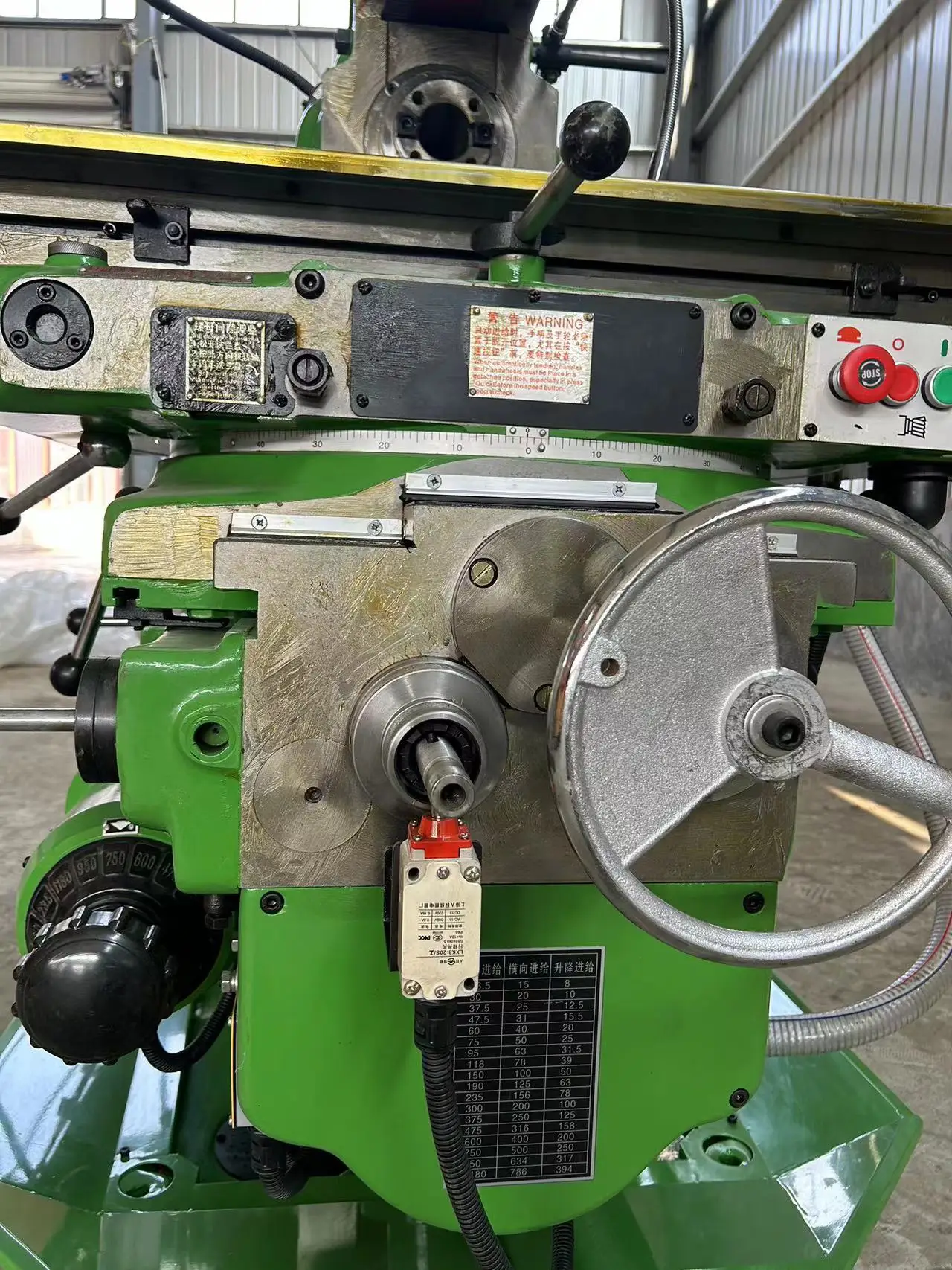 Heavy Duty X5032 X5040 Vertical Universal Knee Type Milling Machine For ...