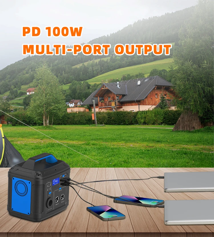 160000mah Powerbank 220v Bank Solar Portable Power Station For Home Outdoor - Buy 200w Portable ...