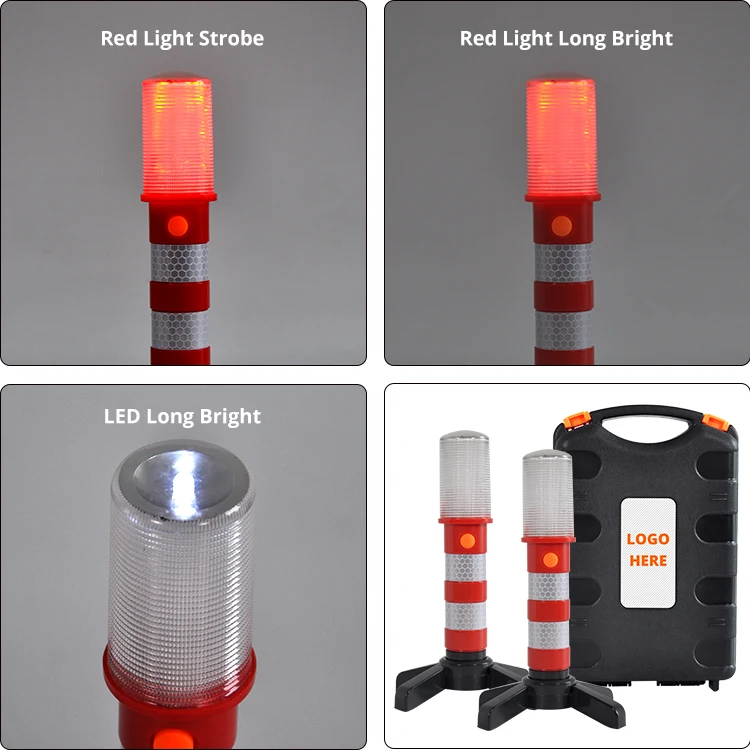 M&F Portable Hand Light Kit - Emergency Safety Flashing Lights
