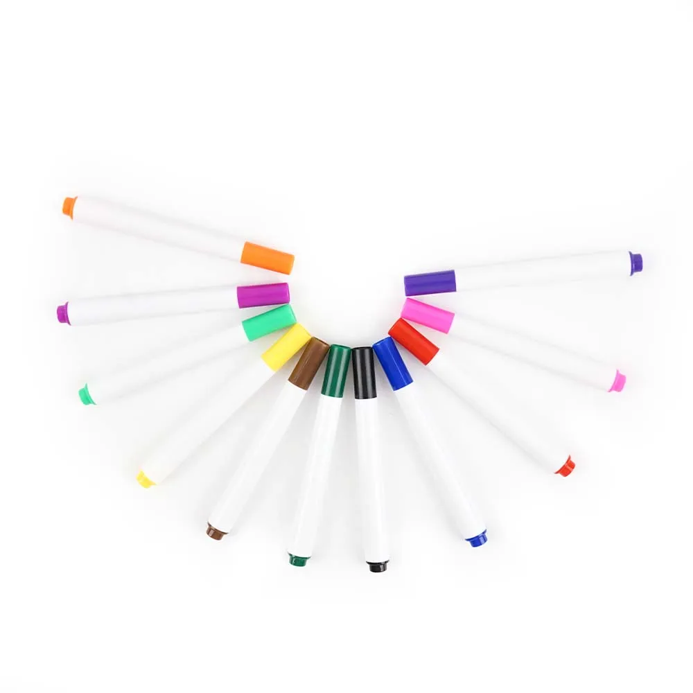 Magnetic Cute Black Erasable Mini Sustainable Flat Tip Water Based Ink ...