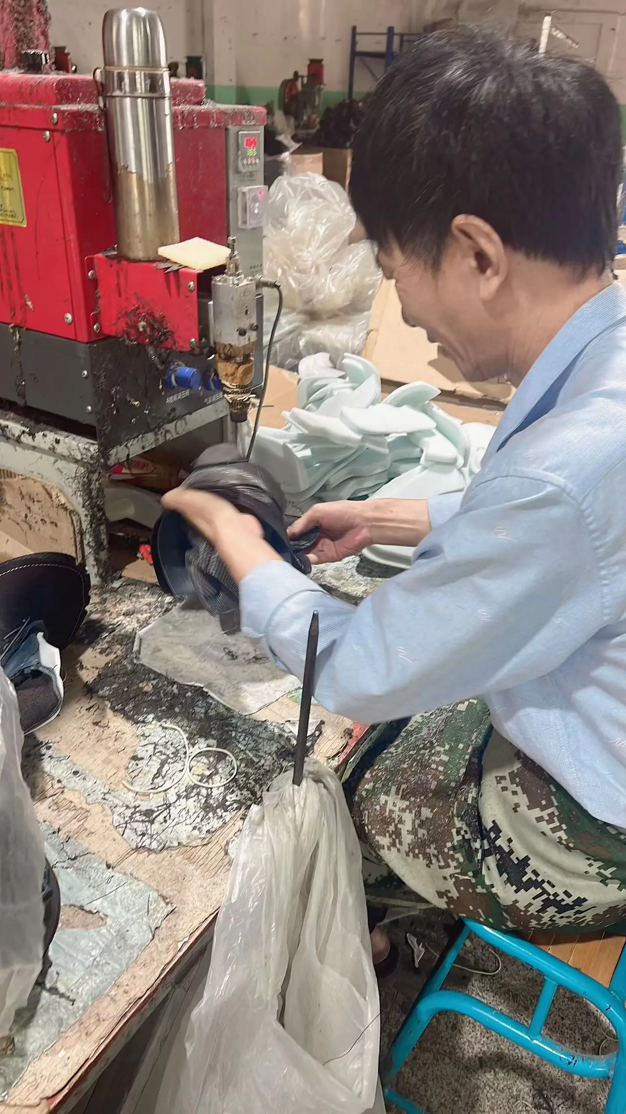 Wading Leather Fly Fishing Hunting Boots Mens Waterproof Wader Studs ...