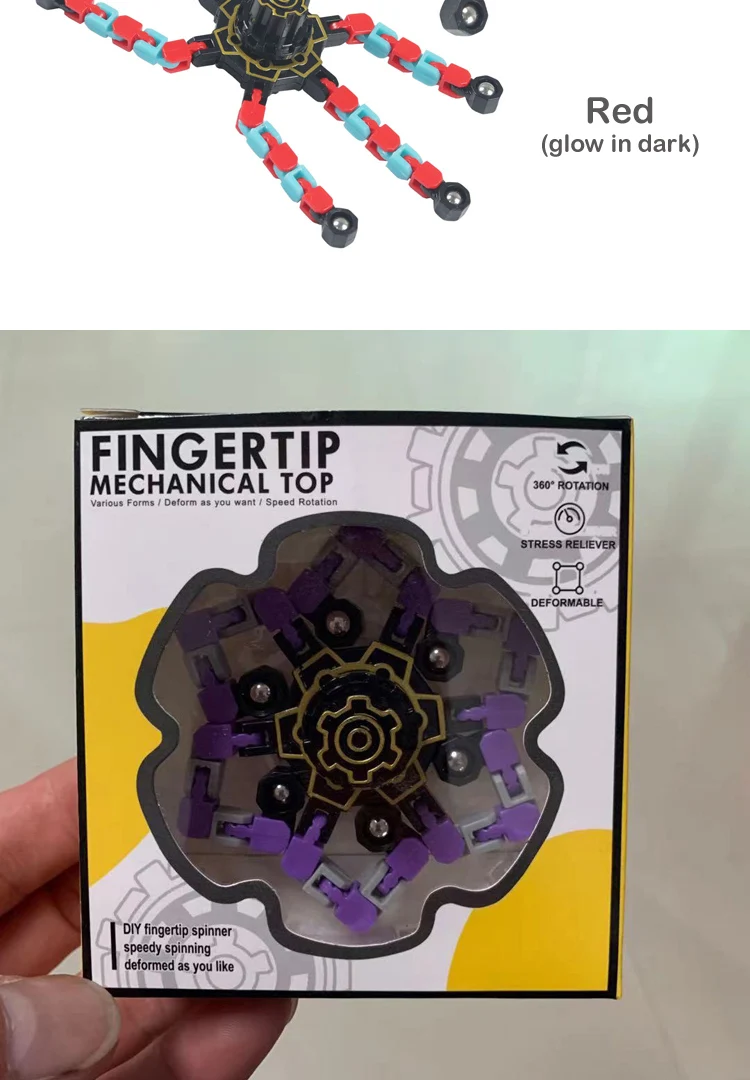 DIY Mechanical Spinner - Stress Release Fidget Toy