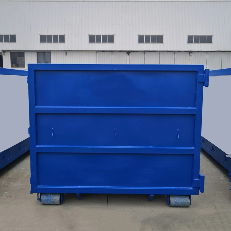 Waste Management Construction Hook Lift Container Disposable Dump Truck ...