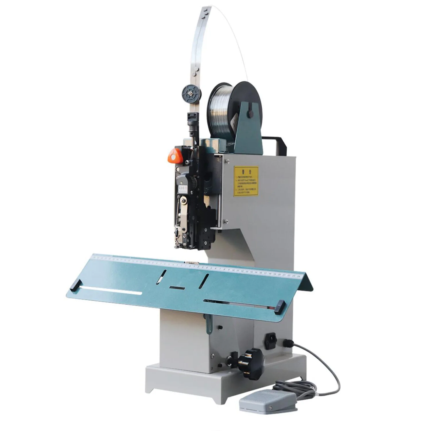 SG-100-2 Desktop Electric Saddle and Flat Wire Binding Machine