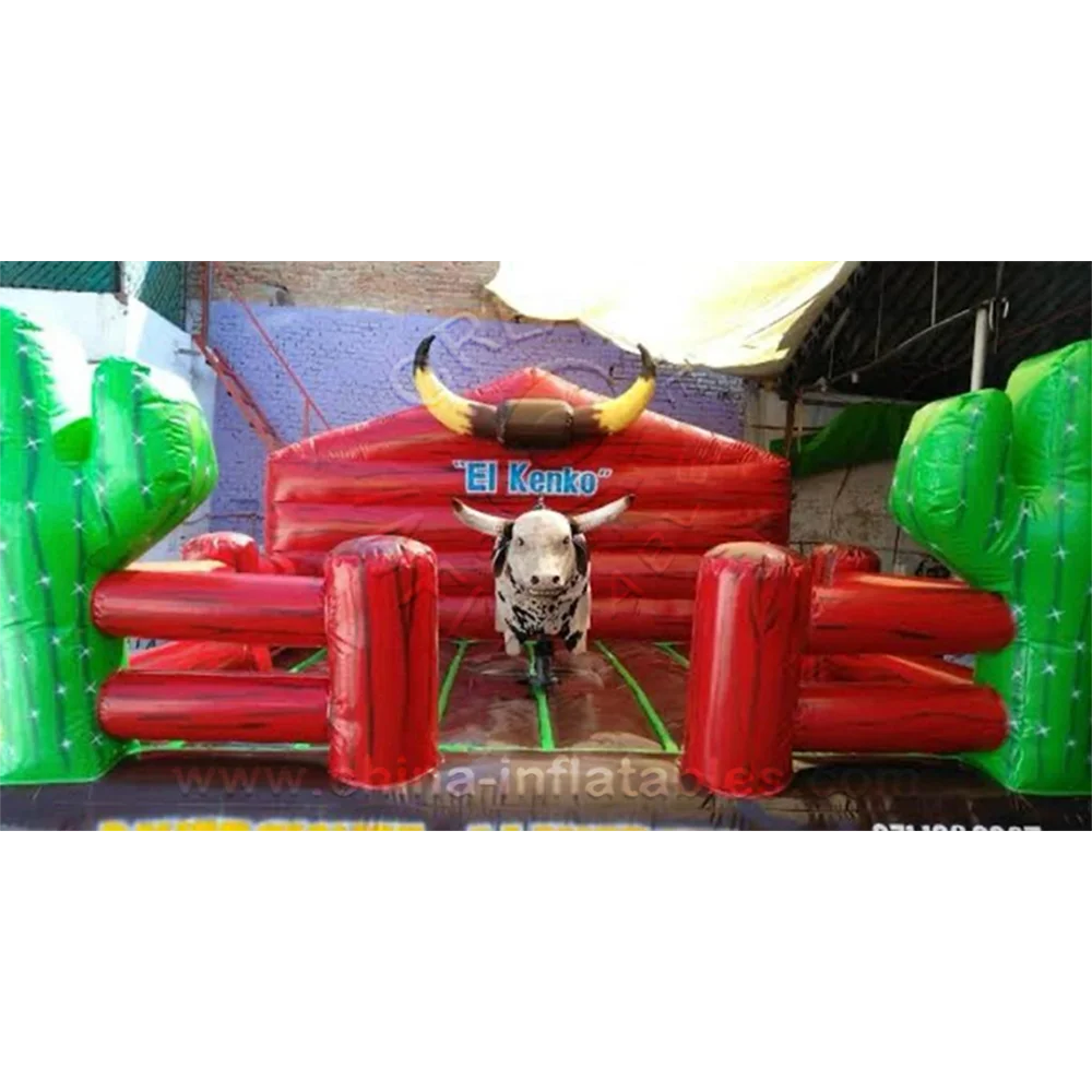 Crazy Ride Electric Raging Bull - Inflatable Mechanical Bull