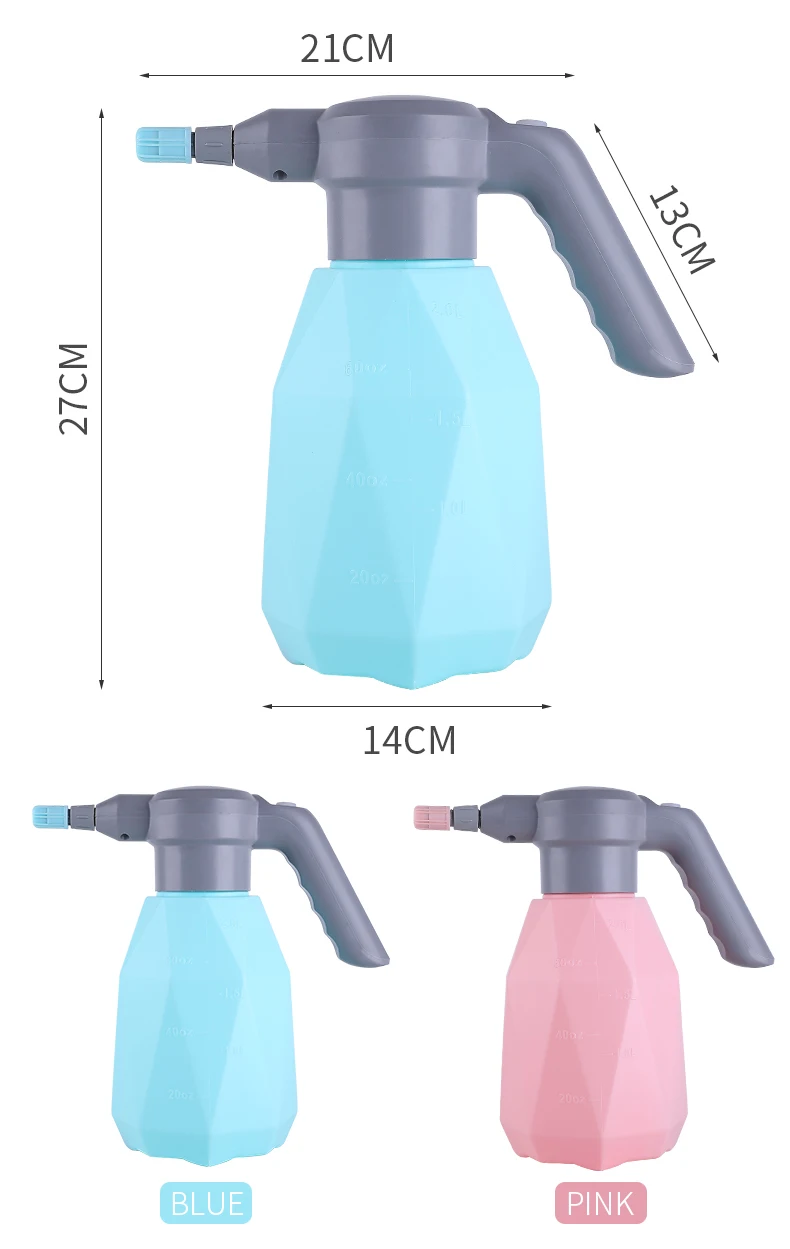 2L Capacity Garden Electric Battery Operated Mister Spray Bottle ...