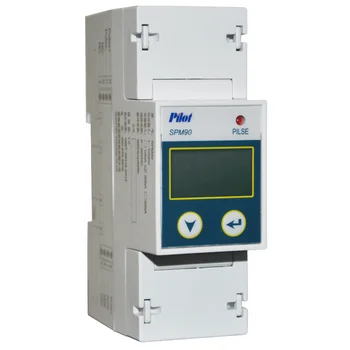 Bidirectional Power Meter Pilot Spm90 Dc Energy Meter Single Phase Rs485 Port - Buy Rs485 Dc ...