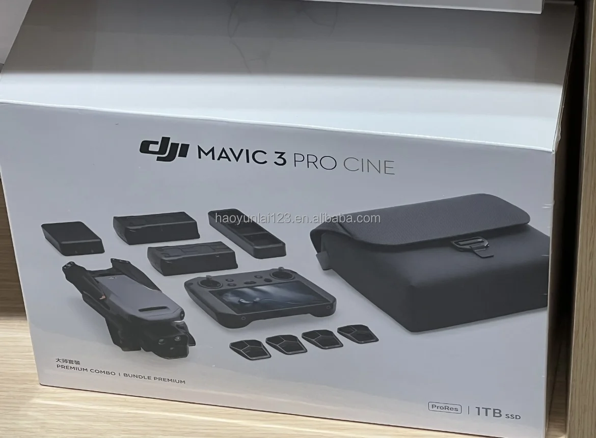 New Dji Mavic 3 Pro Fly More Combo Rc With 4/3 Cmos Hasselblad Camera ...