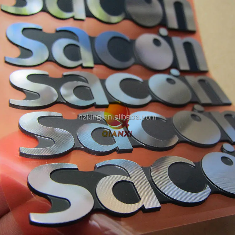 Aluminium Die Cast Nameplate Badge 3d Metal Emblem Embossed Logo Sign ...