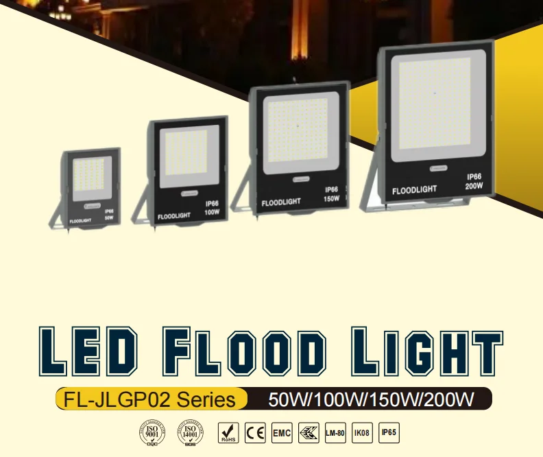 Kinlights New Graphene 150w Led Flood Light Ac/dc Outdoor Landscape ...