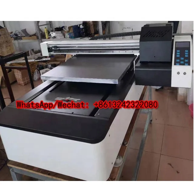 Xp600 Uv Printer 600cm*90cm Size Wide Format Led Digital Flatbed ...