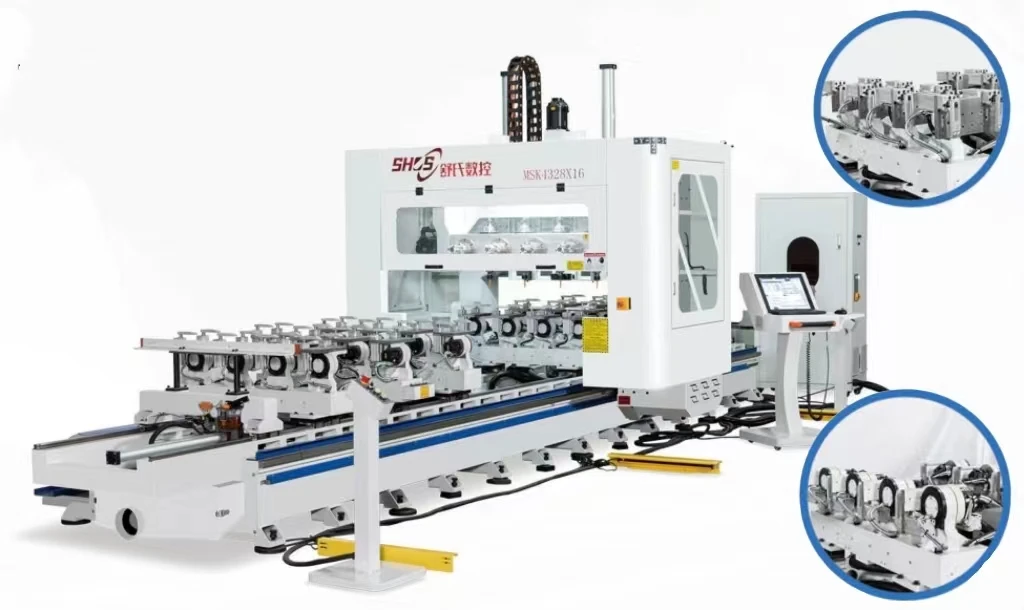 Cnc Tenon Machining Center Compound Solid Wood Processing Center ...