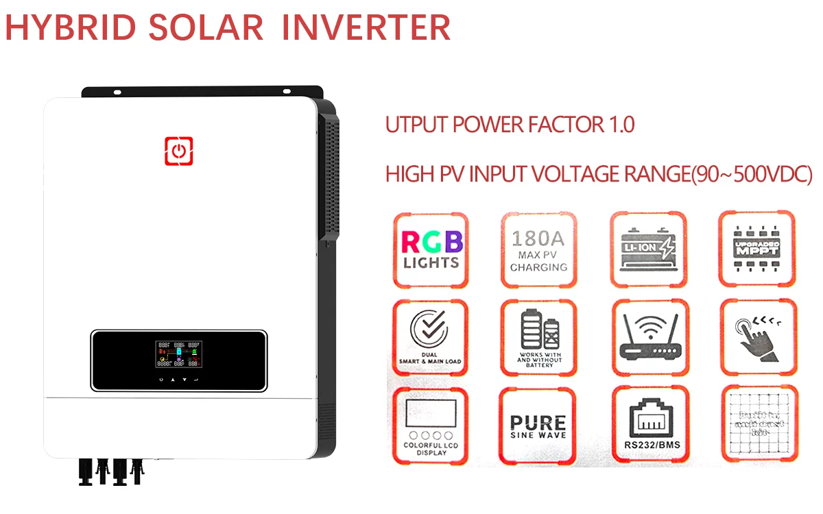 Rgb Lights 48vdc High Power Household Appliance 180a Mppt Solar Charge ...