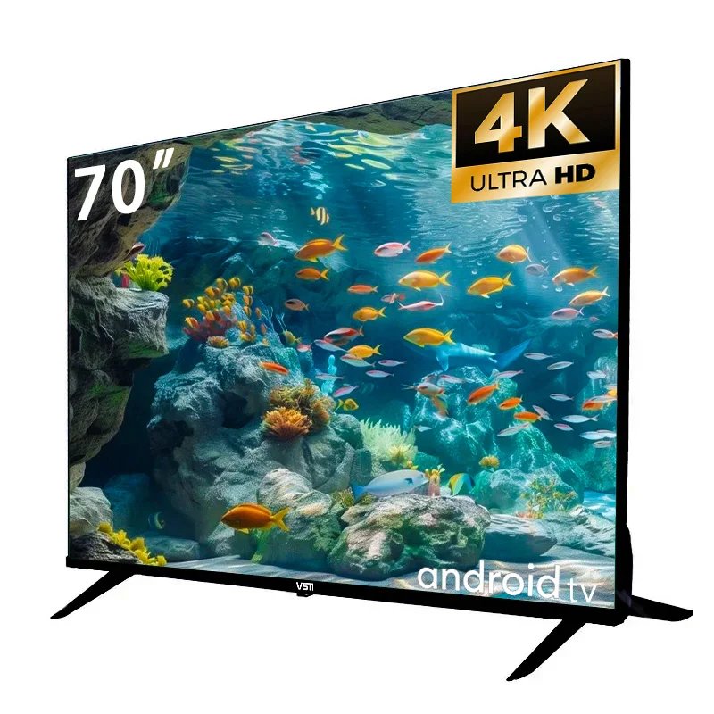 Vsti 75 70 Inch Smart Led Tv With Android And Wifi 4k Ultra Hd Variety ...