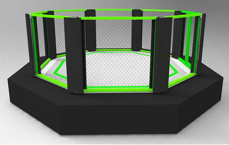 Professional Square Mma Cage Octagon Floor Used Boxing Ring - Buy ...