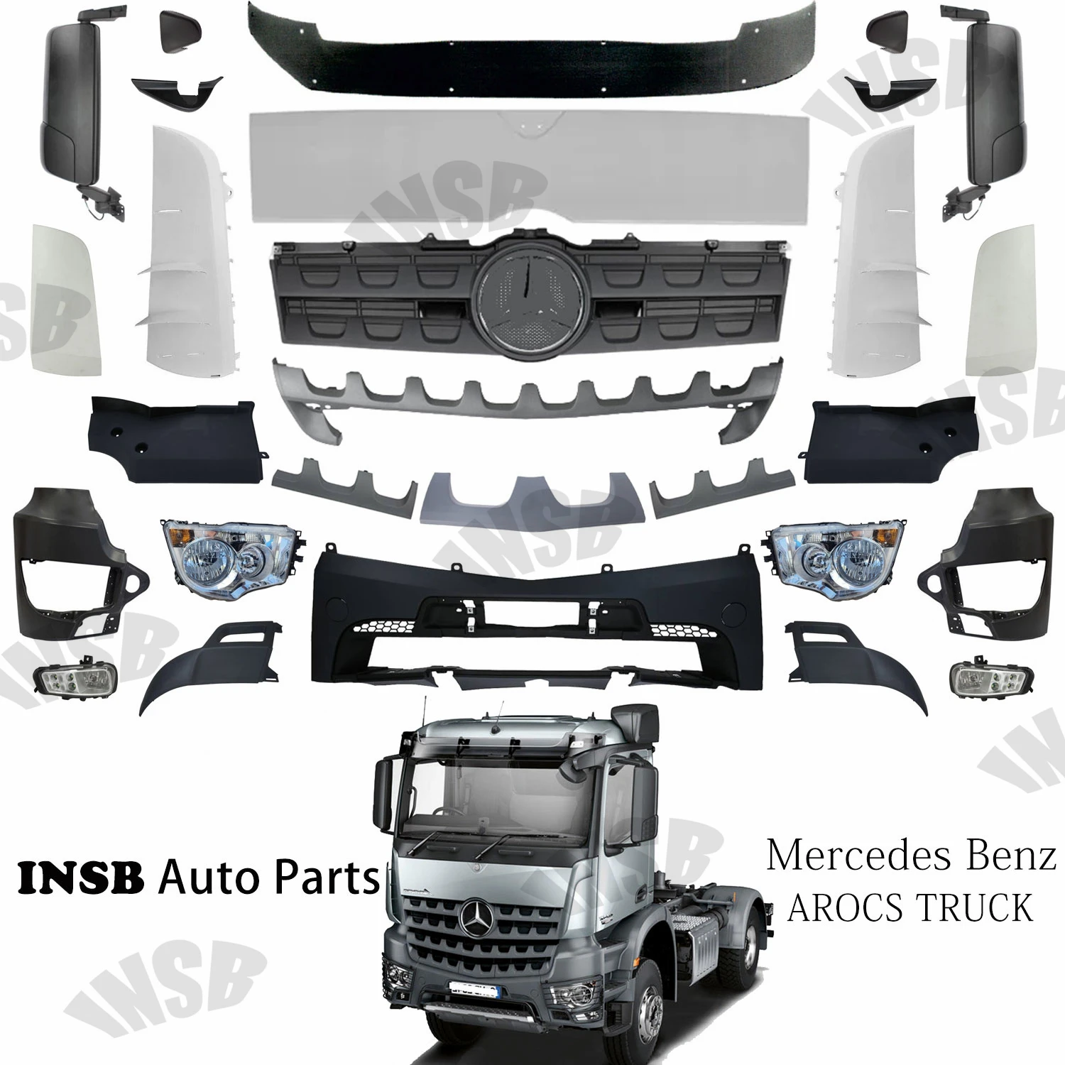 MUDGUARD for Mercedes Benz Axor Truck Parts - High-quality