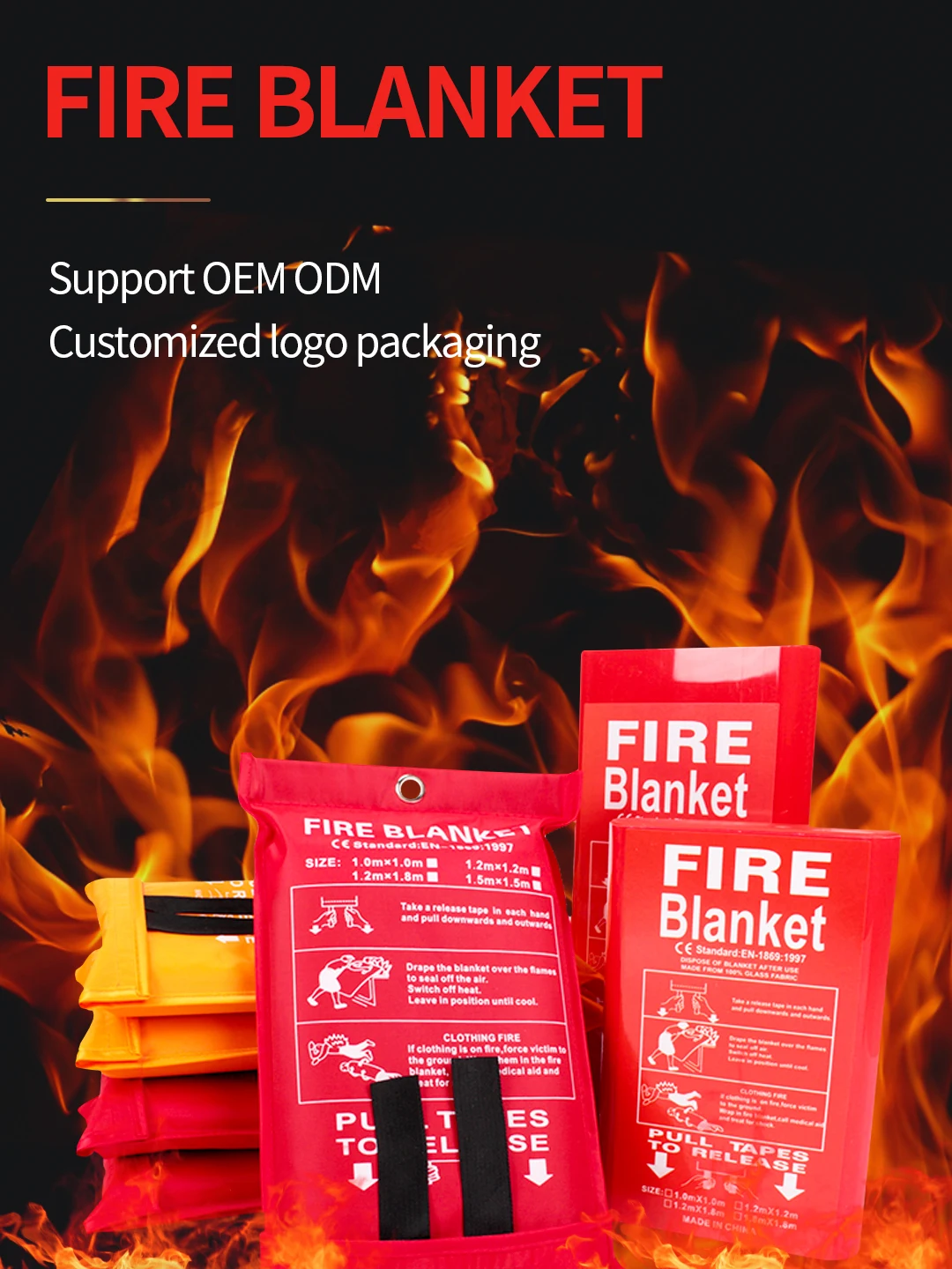 High Temperature Heat Insulation Fiberglass Fireproof Welding Blankets ...