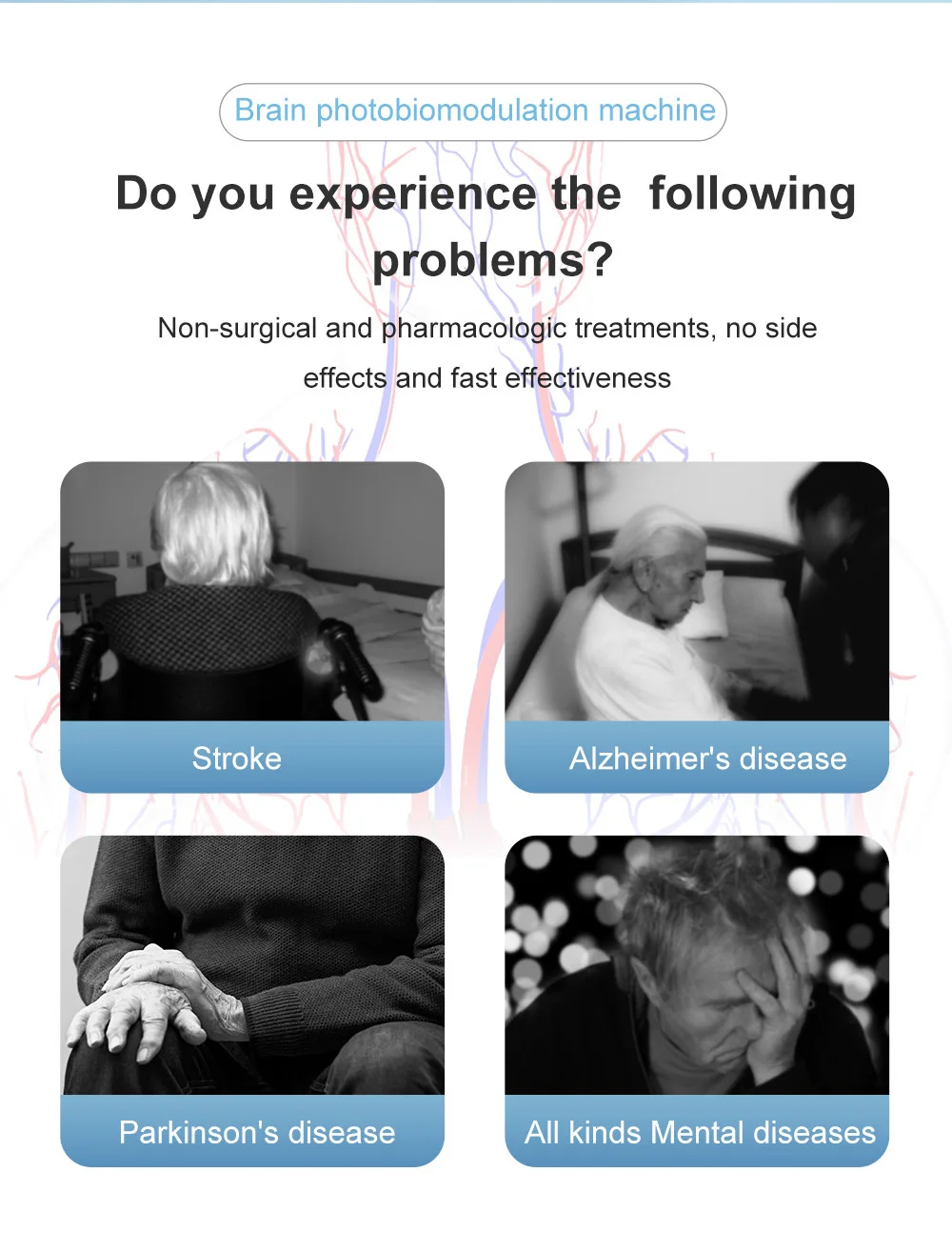 Suyzeko Brain Health Care Device 810nm Near Infrared Physical Therapy ...