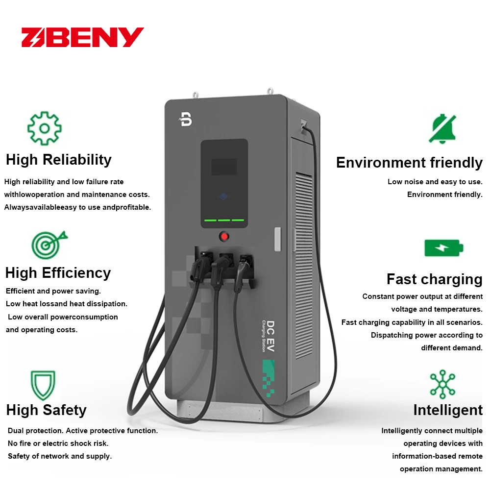 Beny 60kw 90kw 120kw 150kw 180kw 240kw Ccs1 Ccs2 Gbt Ev Dc Fast Charger Dc Charging Stations Ev ...