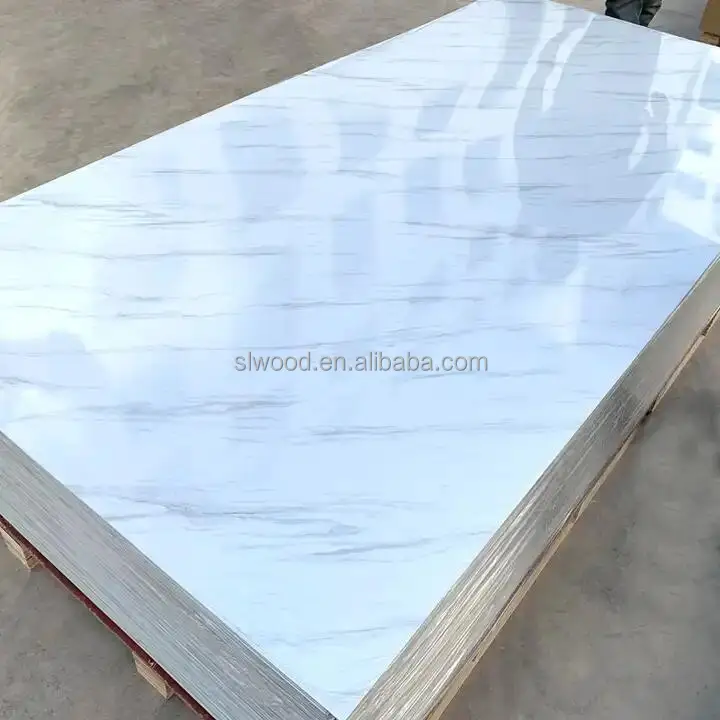 High Glossy Pvc Marble Sheet For Interior Wall Decoration Good Quality ...