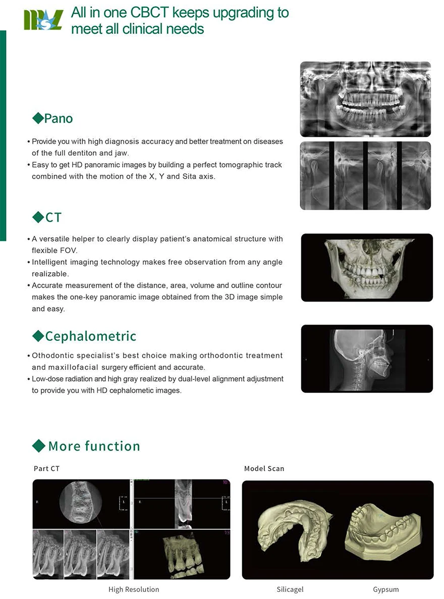 Dental Instruments - MSLDX20 Digital CBCT 3D OPG X Ray Scanner