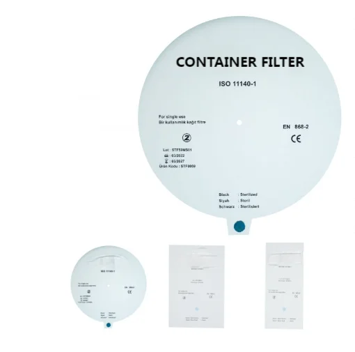 Sterifirst Container Filters disposable medical paper filter ...