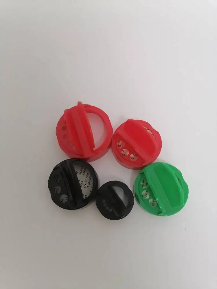 Wholesale Custom 63mm pp Plastic Spice butterfly Cap Double Open Flip ...