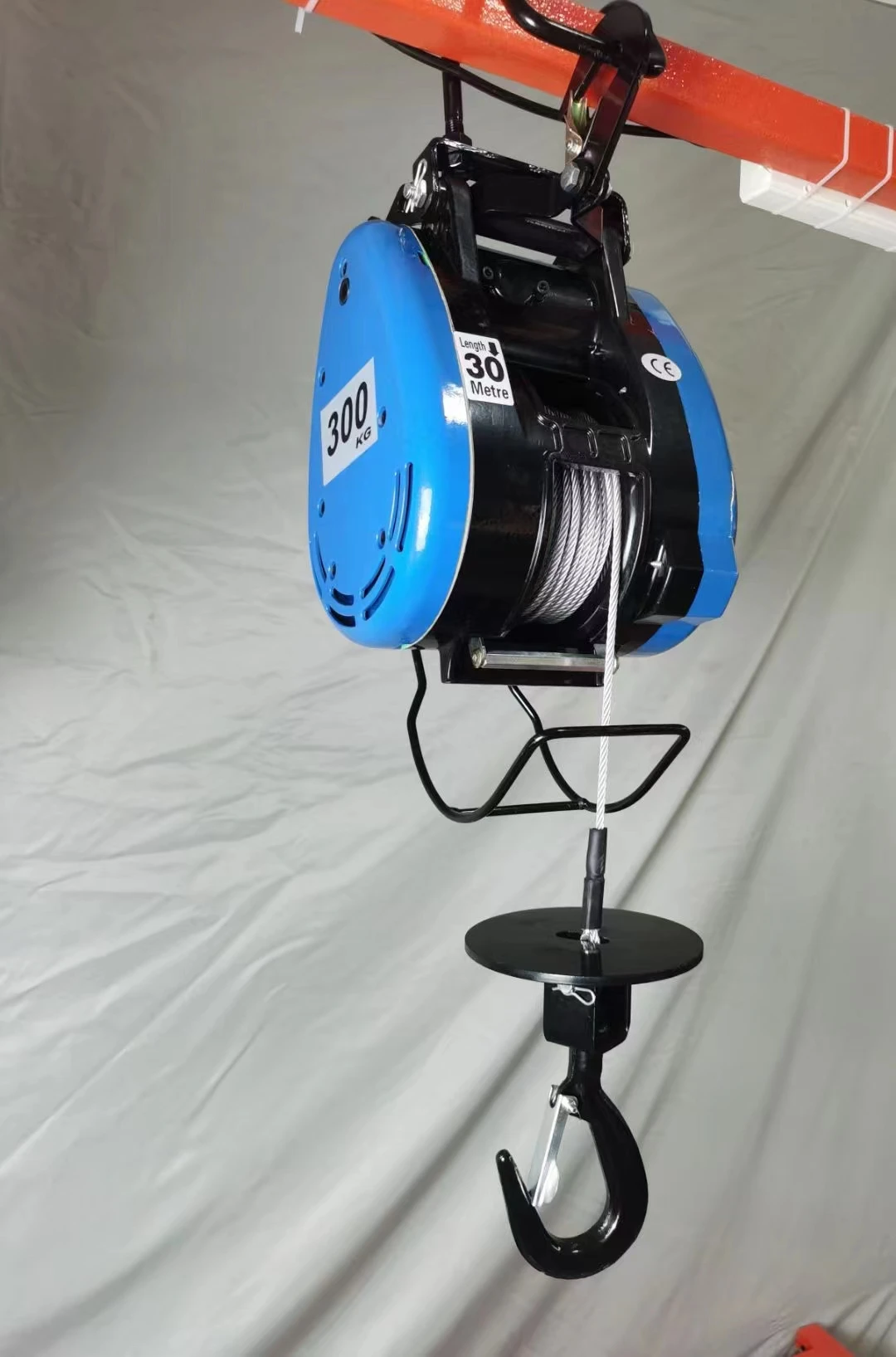 160 Kg To 500kg 220-240v 1 Ph Fast Speed 19m/min Mini Electric Lifting ...