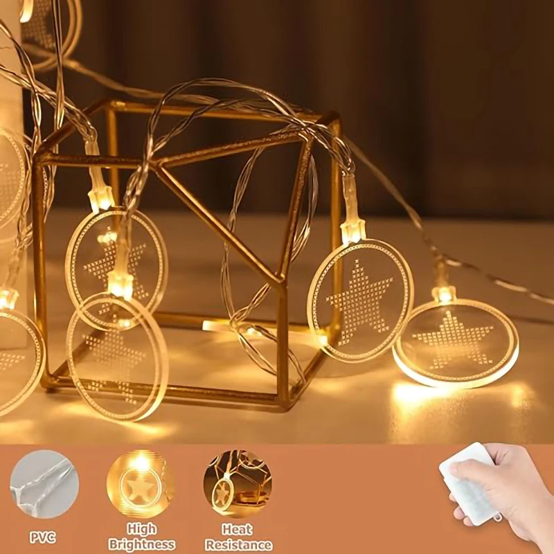 DM24029 LED string light-Acrylic star-Taizhou Deco-Maker Arts and ...