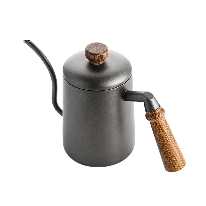 New Design Spout Long Mouth Coffee Kettle 350ml 600ml Stainless Steel ...