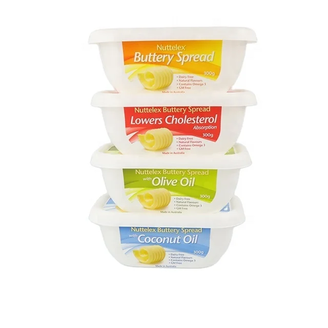 IML PP Plastic Butter Container Spread Packaging Printed Margarine Cup ...