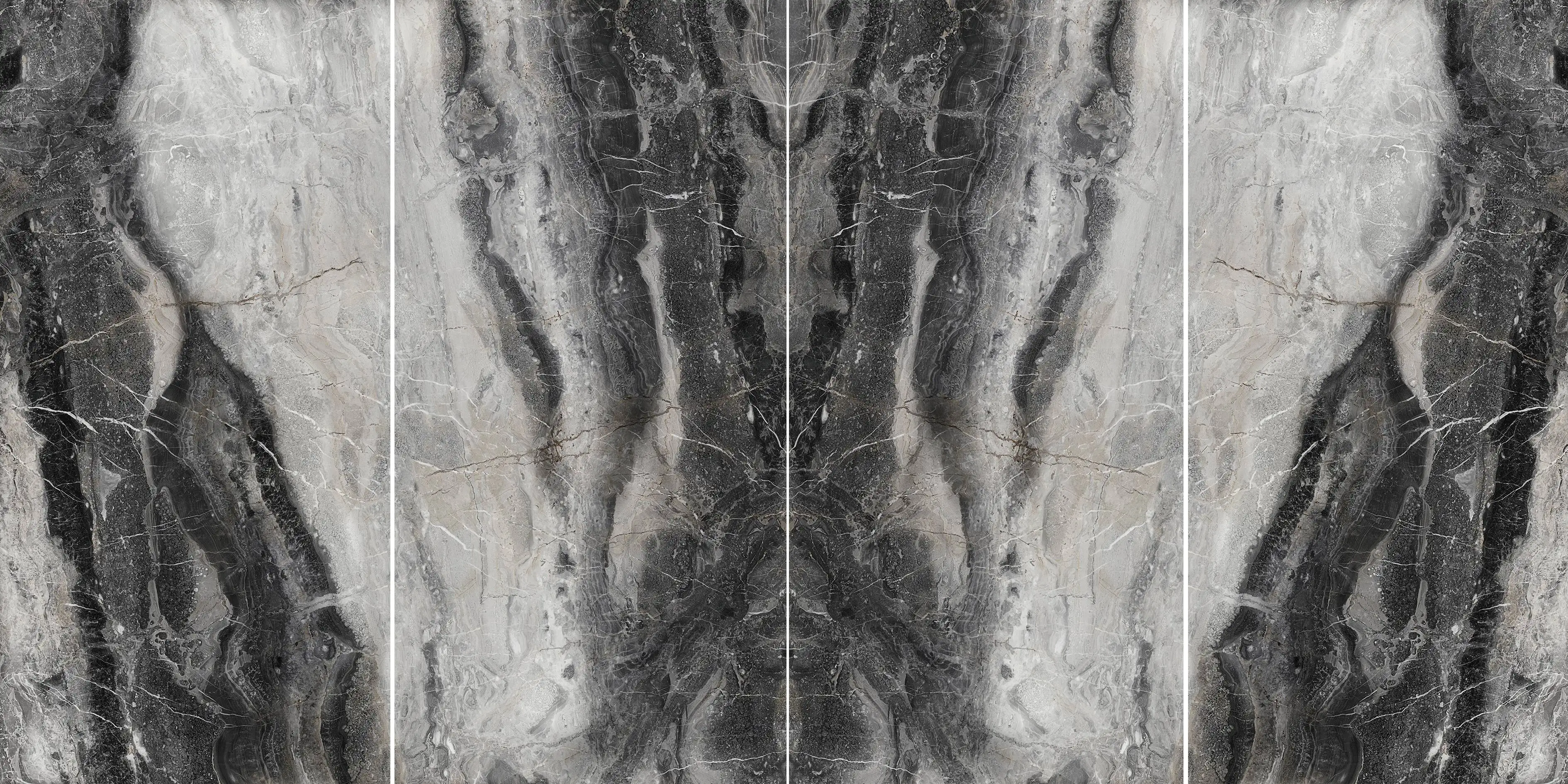 Book Match Porcelain Tiles - Large Sizes & Elegant Design