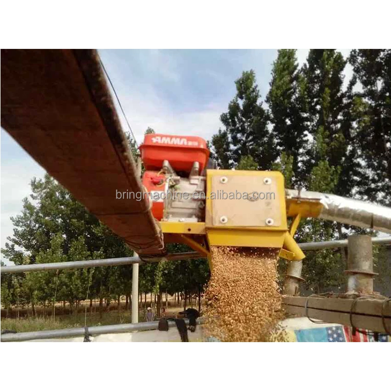 Truck-mounted Small Grain Suction Machine Rice Sorghum Grain Loading ...