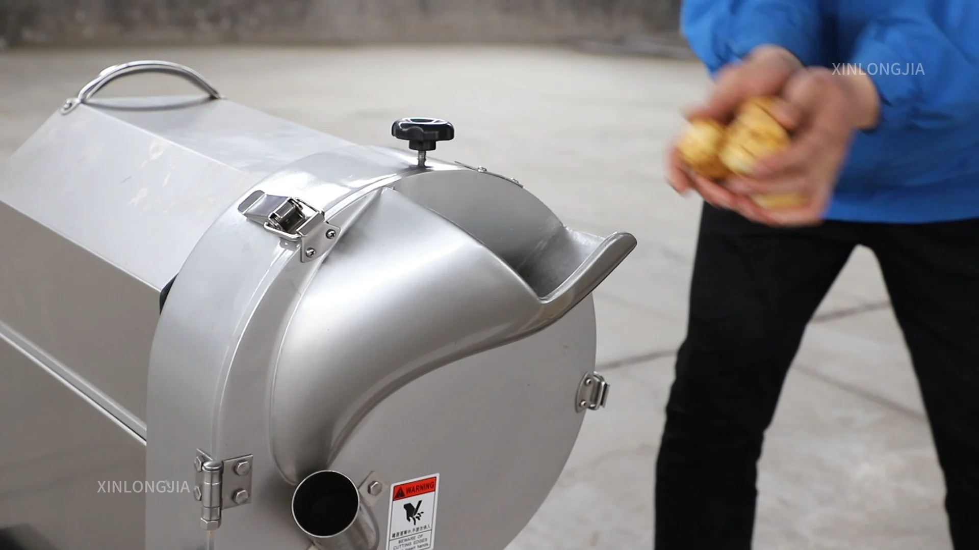 Automatic Multi Functional Food Industry Fruit Root Vegetable Cutting ...