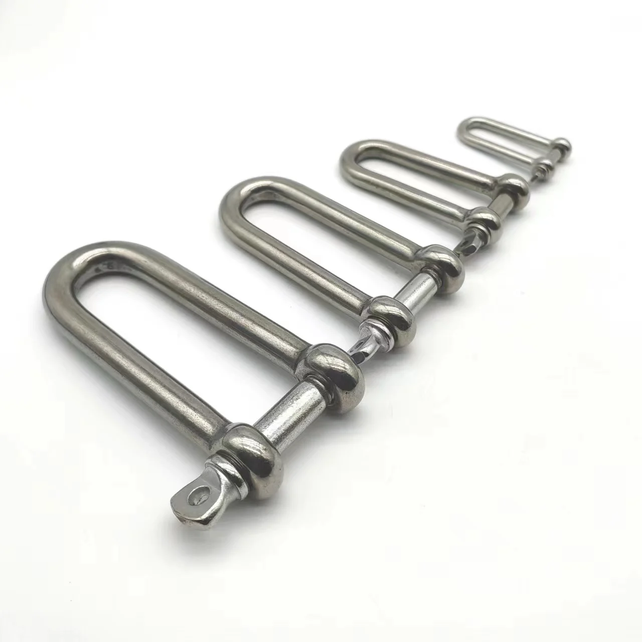 Threaded Thread Adjustable Bow Shackle For Steel Wire Rope Links ...