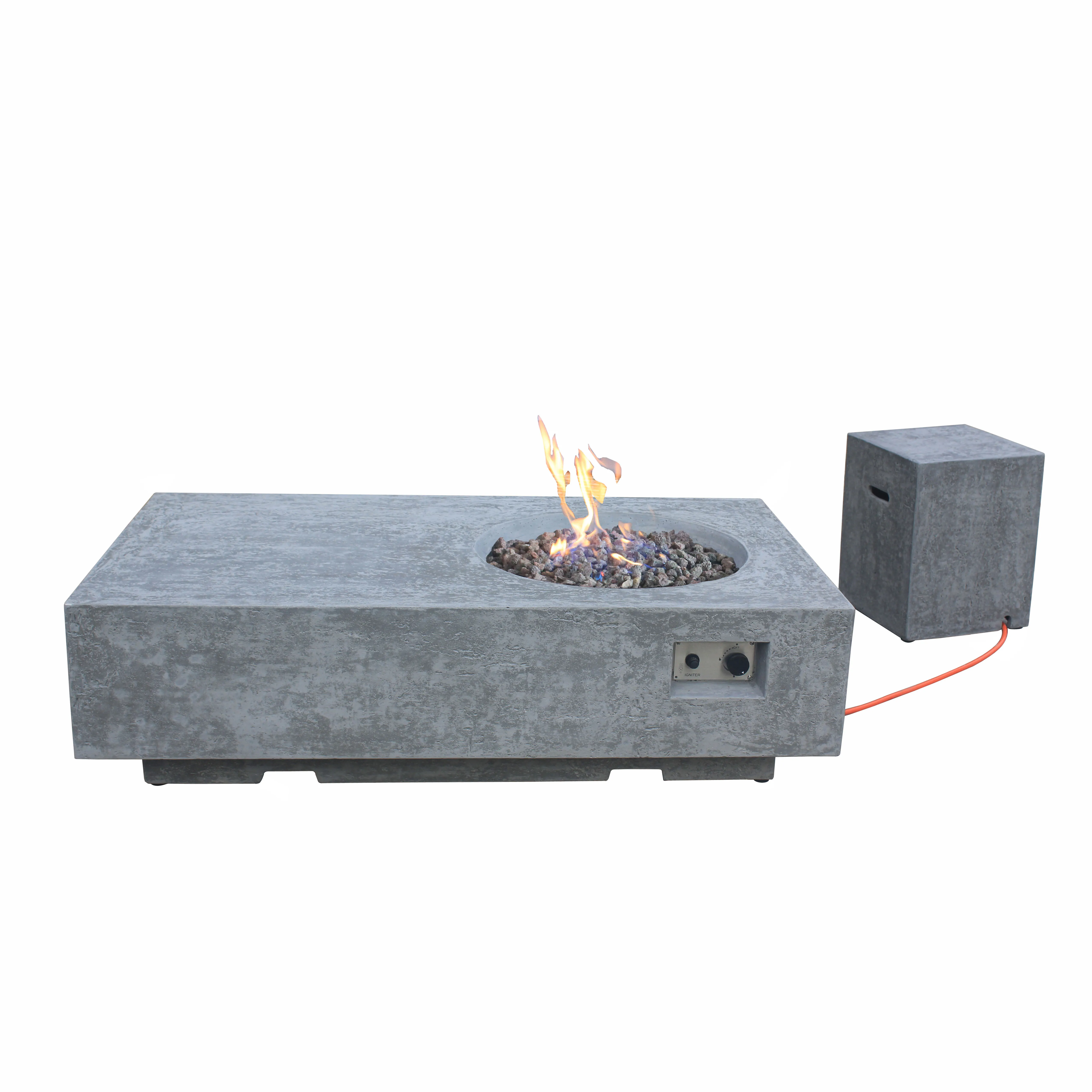 GRC Outdoor Fire Pit Table Backyard Concrete Fire Pit| Alibaba.com
