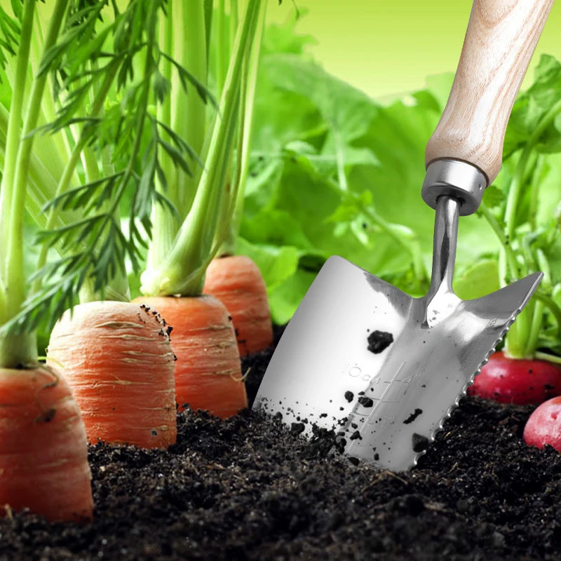 Heavy Duty Gardening Transplanter Tool Multifunction Garden Trowel ...