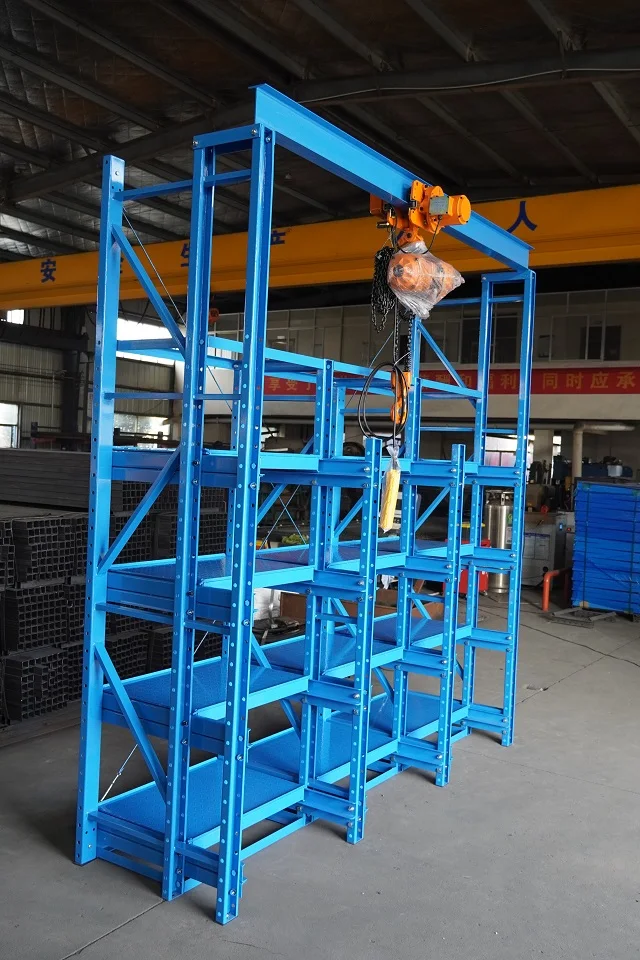 Custom Heavy-duty Warehouse Stacking Racks & Shelves Mold Rack Drawer ...