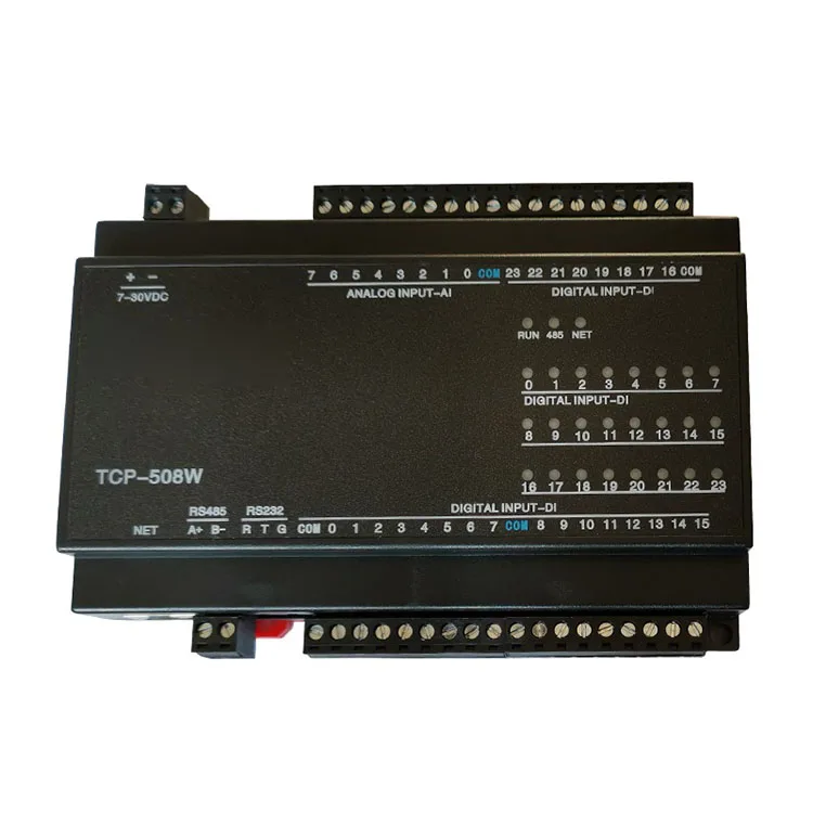 Alibaba.com: RS485 RS232 8AI 4AO 8DI 8DO Ethernet IO Module MODBUS TCP RTU: Industrial ...