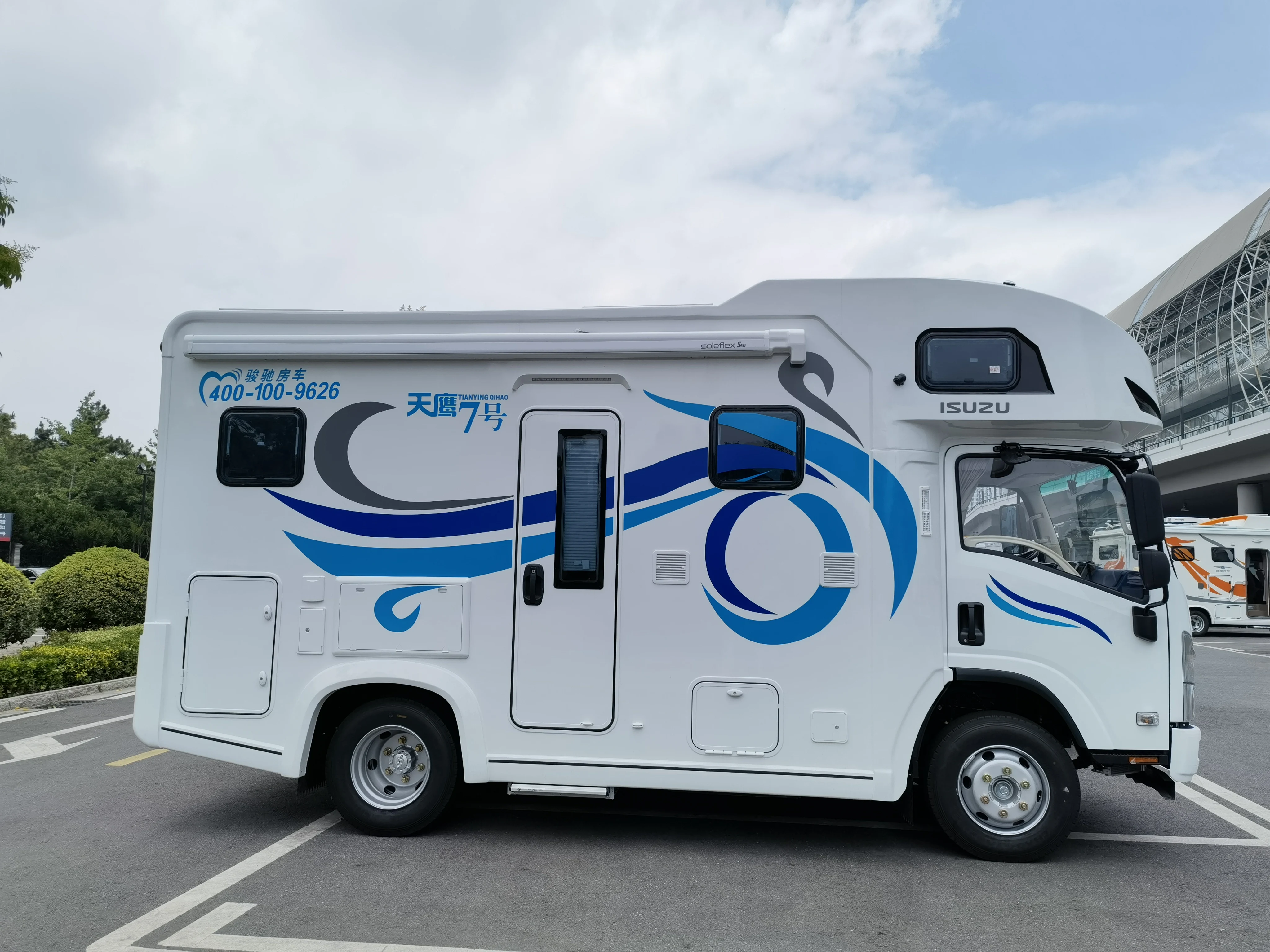 Soleflex S27E Motorized 20 Feet Side Mounted RV Awning| Alibaba.com