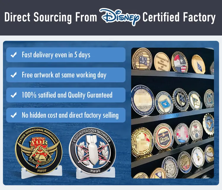 Coin Maker Custom Metal Craft Commemorative Transparent Translucent 3d ...