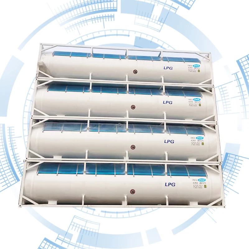 Containerized Lpg Pressure Vessel Gas Lpg Iso Transport Tank Container ...