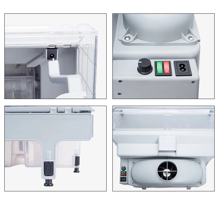 HS-E600 Portable Airbrush Spray Booth Kit - Whole Setup